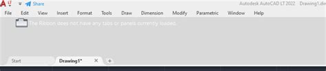Solved Autocad Lt My Menu Bar Desappeared Autodesk Community