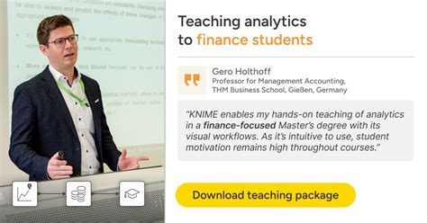 Knime For Finance Teaching Package Knime