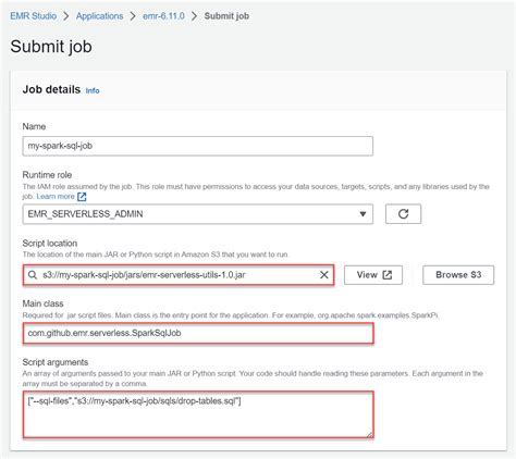 解决方案：如何在 Amazon Emr Serverless 上执行纯 Sql 文件？ 亚马逊aws官方博客