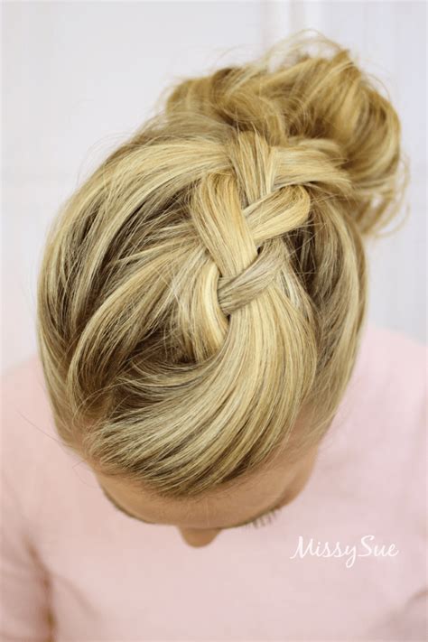 Braid Dutch Braid And Double Bun