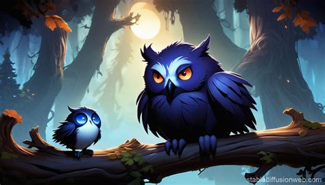 Ori And The Blind Forest Kuro Preview Stable Diffusion Online