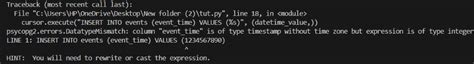 how to handle validdatetimeformat error in python