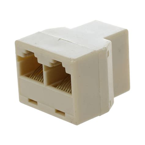 Rj45 3 Way Network Cable Splitter Extender Plug Co Vicedeal