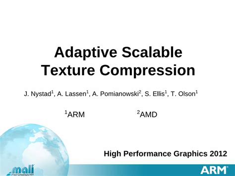 Pdf Adaptive Scalable Texture Compression Vancouver · Adaptive Scalable Texture Compression