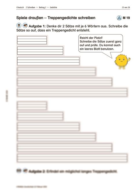 Eigene Gedichte Nach Einem Bauplan Schreiben RAAbits Online