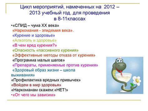 Отчет о проведении мероприятий по первичной профилактике в рамках реализации программы Здоровое