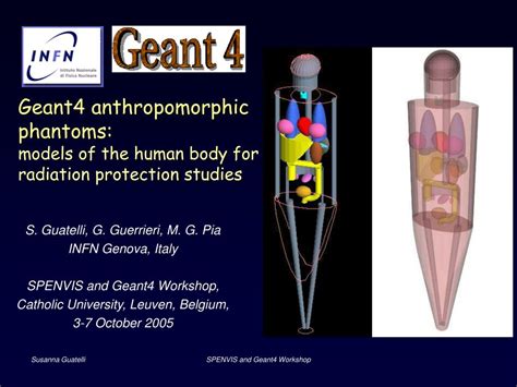 Ppt Geant4 Anthropomorphic Phantoms Models Of The Human Body For