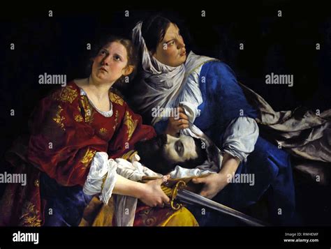 Judith And Her Servant With The Head Of Holofernes 16211624 By