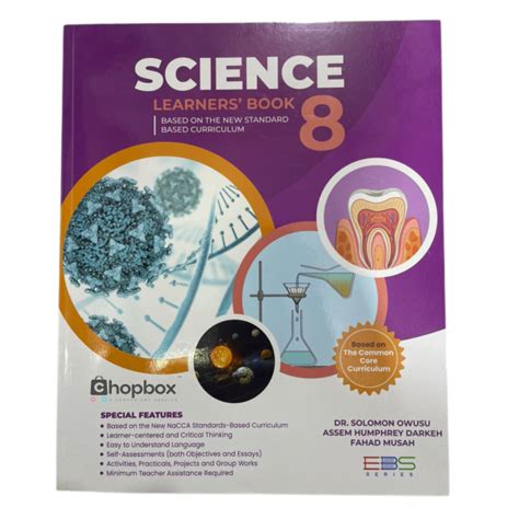 Science Learners Book 8 Ebs Series Chopbox