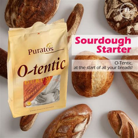 [1kg] Sourdough Starter Puratos O Tentic Durum Bread Flour Lazada