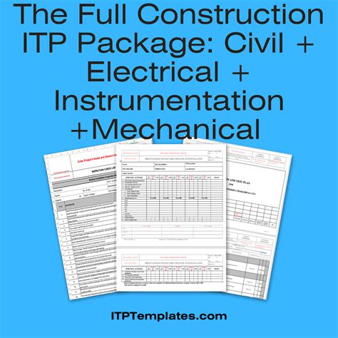 Full Itp For Structural Steel Erection With Checklists Editable