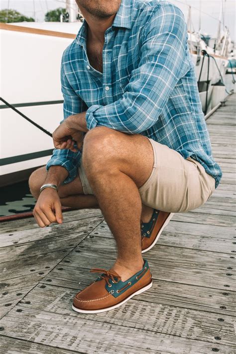 Mens Gold Cup Authentic Original Chevre Boat Shoe Boat Shoes Mens Boat Shoes Outfit Casual