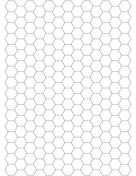 Hexagonal Graph Paper Printable Printable Calendars At A Glance