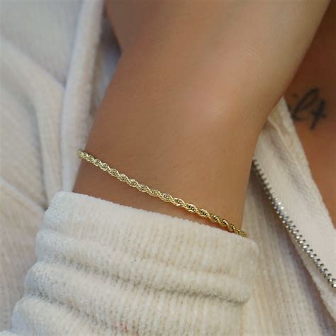 Thin Gold Bracelets