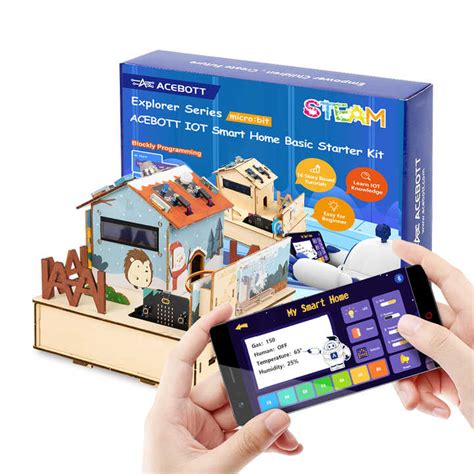 Acebott Learning Kit Microbit Smart Home Automation Projects