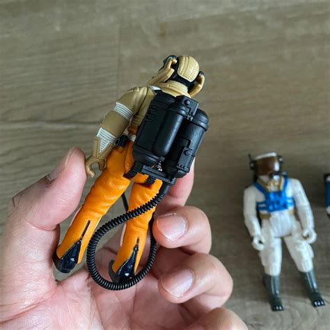 Vintage Mint Robotix Figures Astronaut Space Age Figures Toy Retro Gi