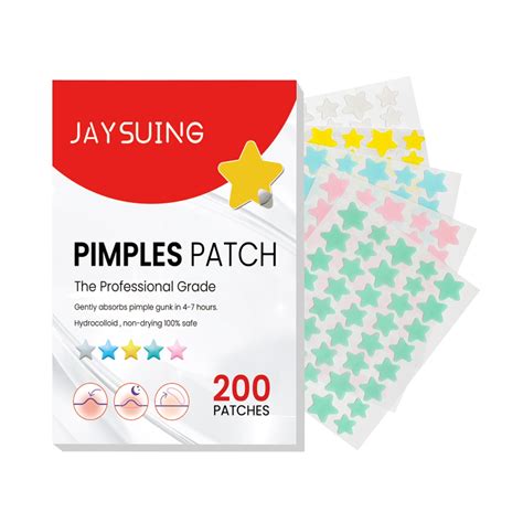 400 Patches Pimple Patches Star Shaped Hydrocolloid Acne Patches Zit