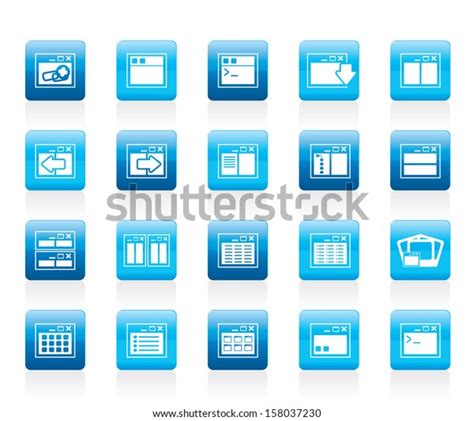 Application Programming Server Computer Icons Vector Stock Vector