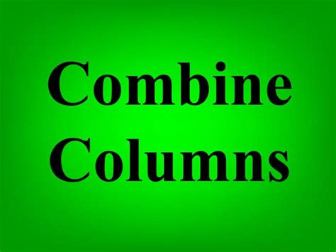 how to combine columns into one column both vertically and horizontally in excel featured image