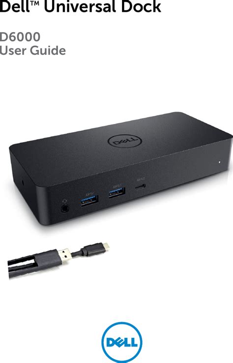 Dell Universal Dock D6000 User Guide 1507994901dell Users En Us
