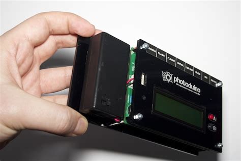 build instructions the case photoduino the opensource camera controller based on arduino