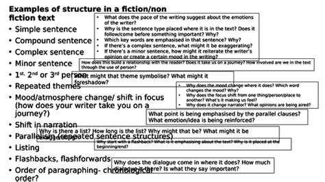 Structure Analysis Teaching Resources