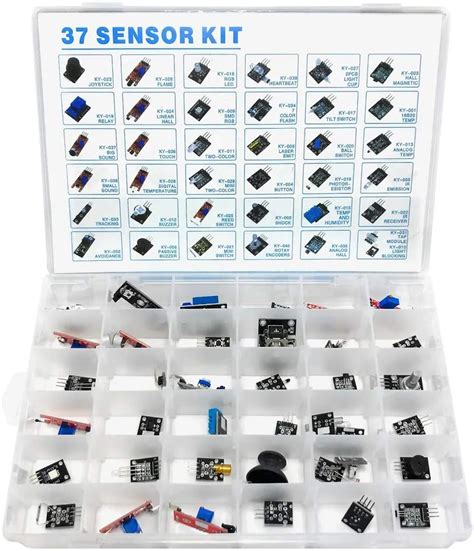 Tresd Print Tech Kit 37 Sensores Compatible Con Arduino IDE Raspberry