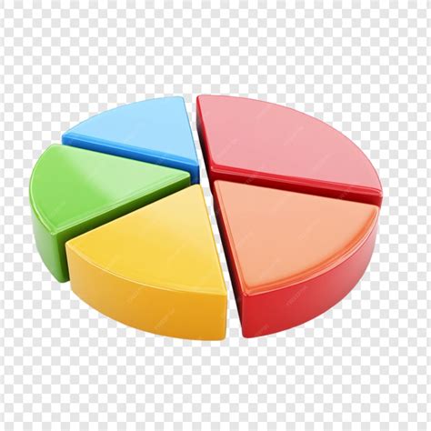 Free Psd Colorful 3d Pie Chart Data Analysis Business Statistics