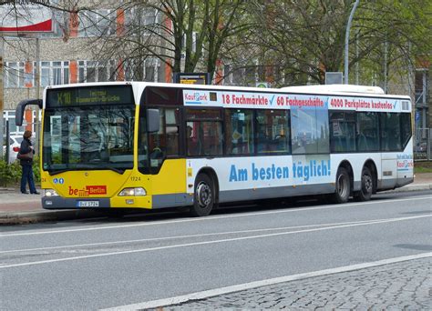 Bvg Mit Einem Mb Citaro L B V 1724 Auf Der Bvg Linie X10 Busse In Teltow Stadt Im April