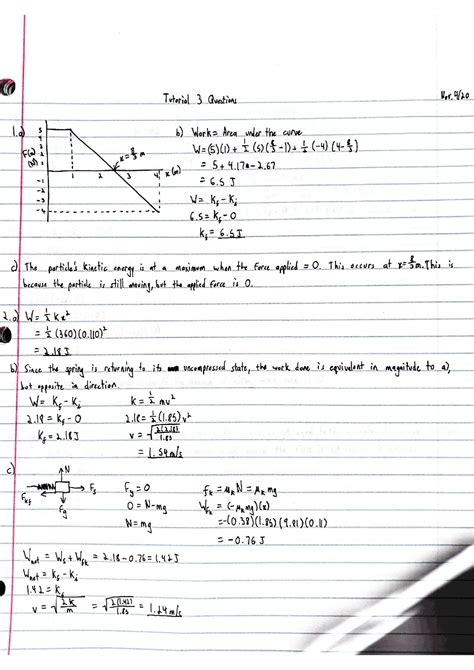 Tutorial 3 Solutions Docsity