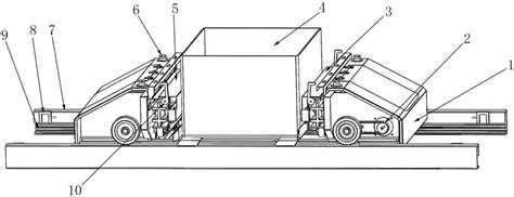 Clamping Type Intelligent E Commerce Warehousing Shuttle Vehicle And Control Method Thereof