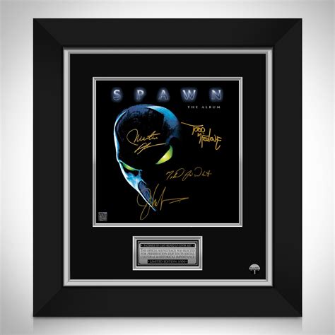 Spawn Soundtrack Lp Cover Limited Signature Edition Custom Frame Rare T