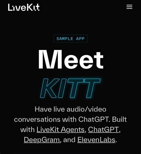 Livekit Realtime Multimodal Conversation With Ai Rlocalllama