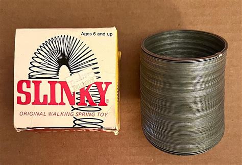 Vintage Original Metal Slinky Walking Spring Toy