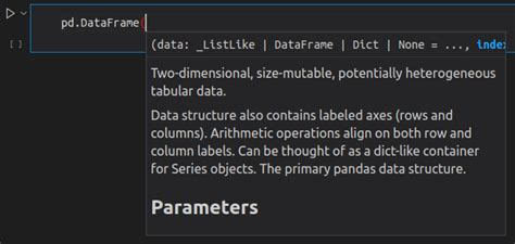 The Help Pop Up Does Not Show Up For Method Chains · Issue 5223 · Microsoft Pylance Release