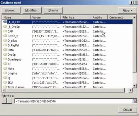 MasterExcel It Come Creare Un Database Excel Efficente