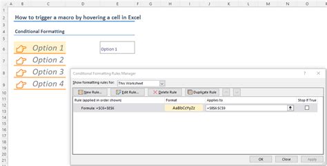How To Trigger A Macro By Hovering Over A Cell In Excel