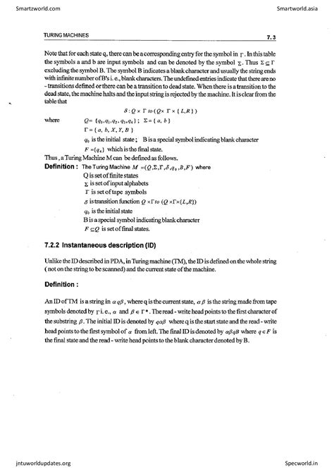 Formal Languages And Automata Theory Complete Notes Krithi4443 Page