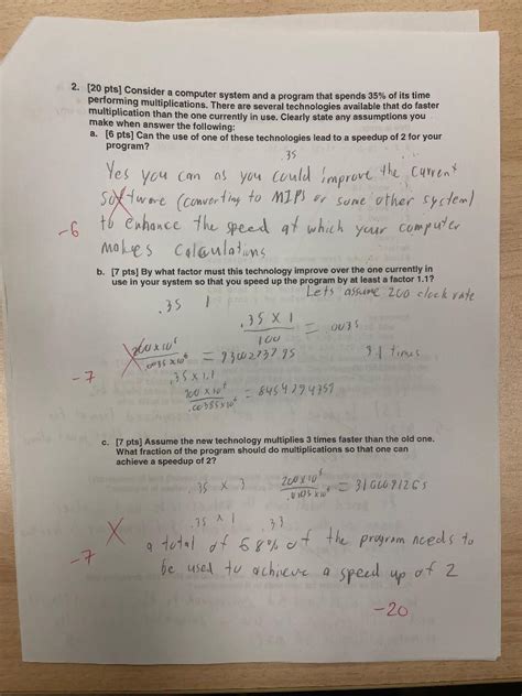 Pts Consider A Computer System And A Program Chegg