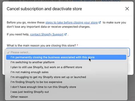 How To Unsubscribe To Shopify An Easy Guide Mageplaza