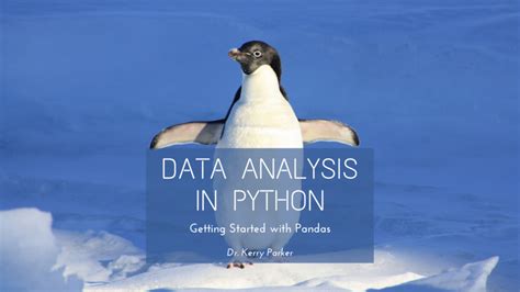 Data Analysis In Python Getting Started With Pandas Towards Data Science