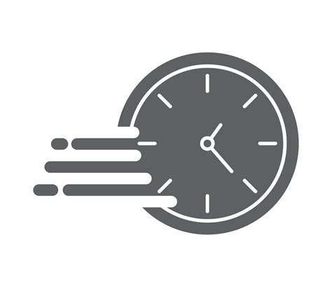 Fast Delivery Clock 10824568 Vector Art At Vecteezy