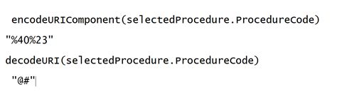 Javascript Decodeuri Function Microsoft Technologies Programming