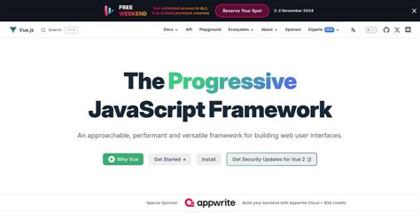 Vuejs A Progressive Javascript Framework For Building User Interfaces