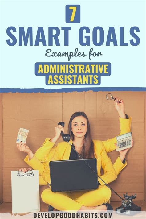 7 Smart Goals Examples For Administrative Assistants Develop Good Habits