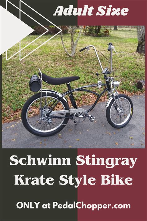 Adult Size Schwinn Stingray Krate Bike Style Schwinn Stingray Cruiser Bike Schwinn Banana