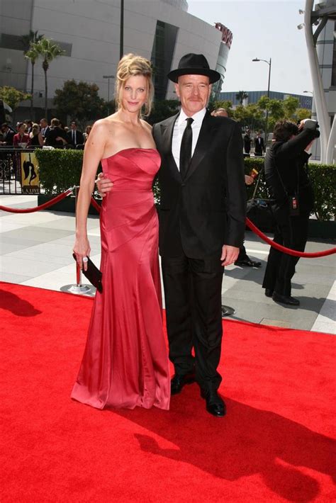 Anna Gunn And Bryan Cranston Arriving At The Creative Primetime Emmy Awards At The Nokia Theater