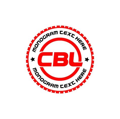 Premium Vector Cbl Round Monogram Cbl Company Name Icon