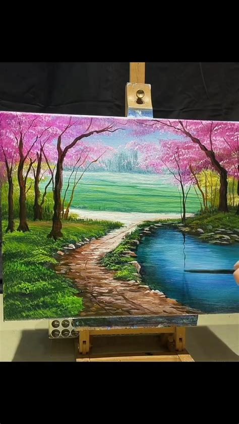 30 Ideias De Pintura Em Telas Paisagem Em 2025 Pintura Em Telas Paisagem Pintura Em Tela