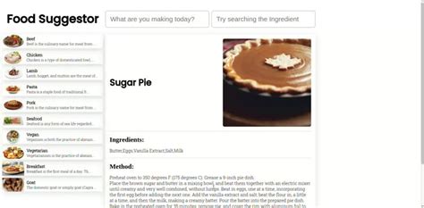 [video] jitesh pahwa on linkedin github project food database foodsuggester